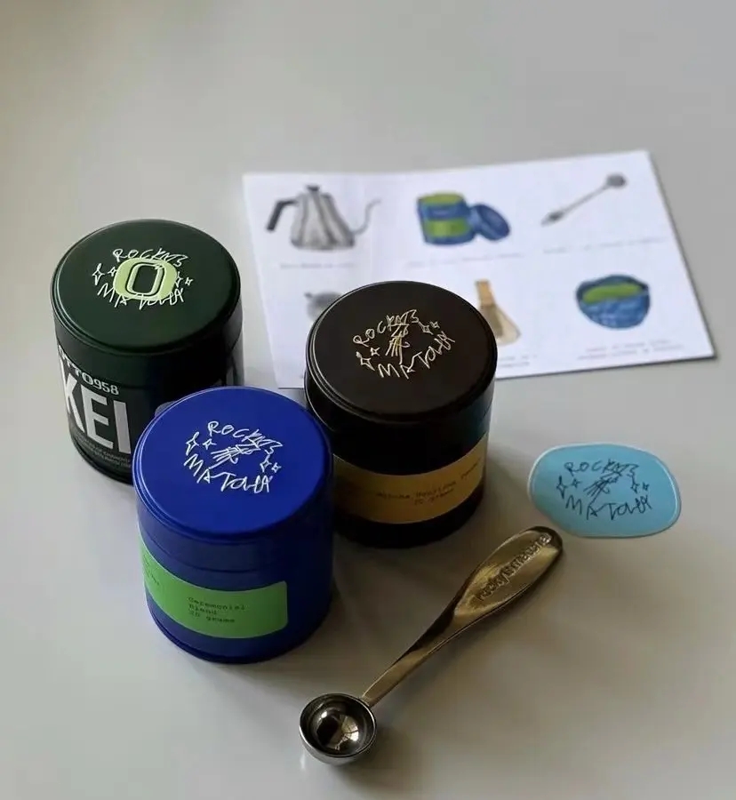 30g 50g matcha tin can - JF Tin Can
